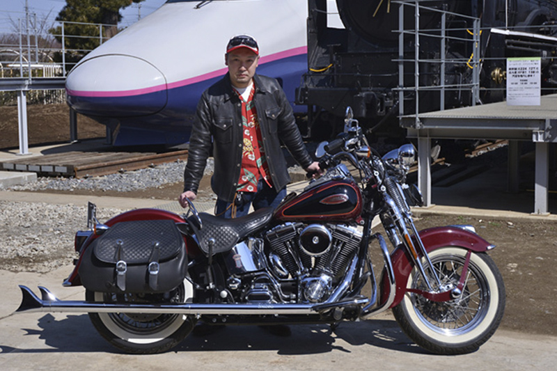 2002年式FLSTS栗島和彦さん 自慢のマイハーレー｜バージンハーレー